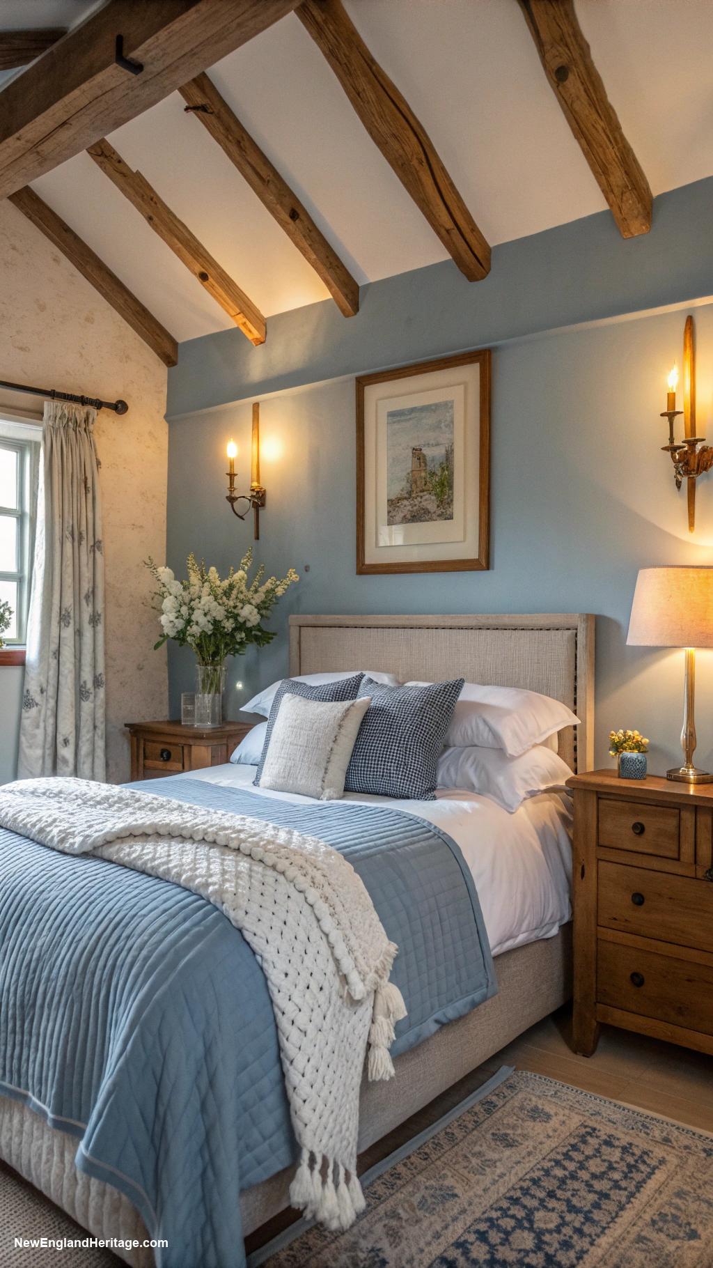 10 New England Blue Bedrooms to Chill Out In