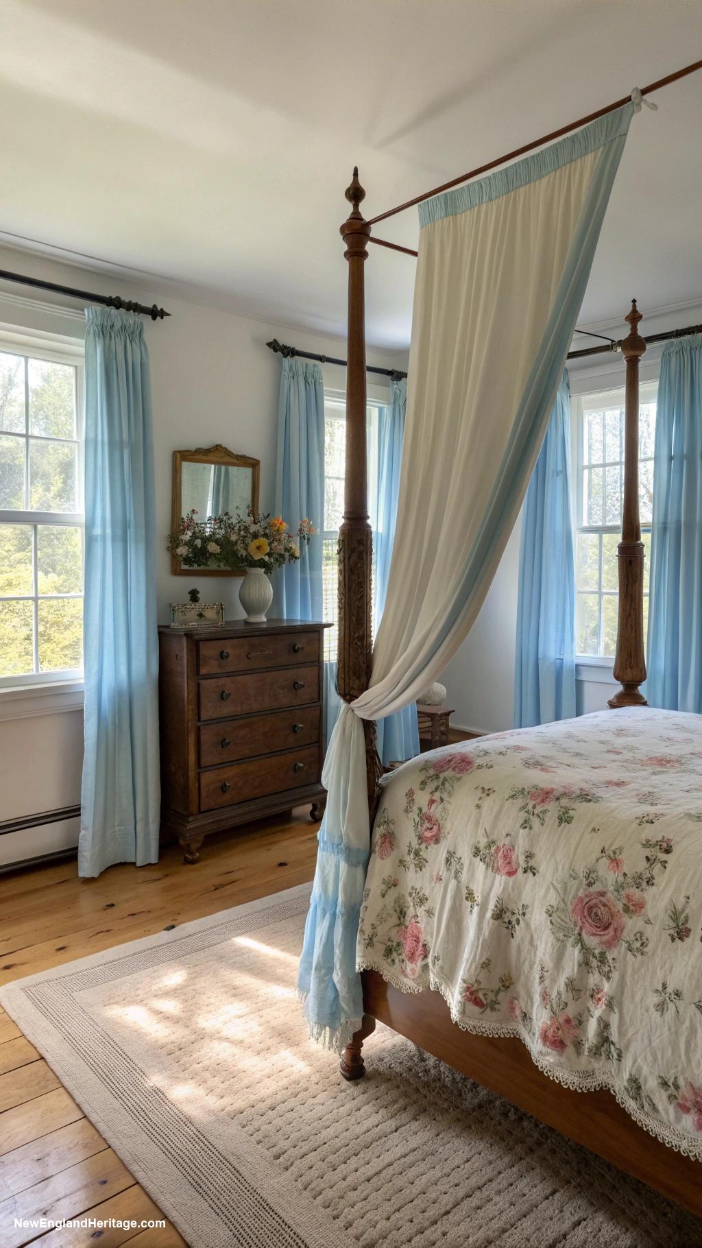 10 New England Blue Bedrooms to Chill Out In