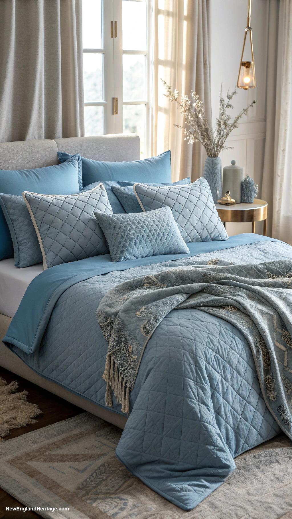 10 New England Blue Bedrooms to Chill Out In